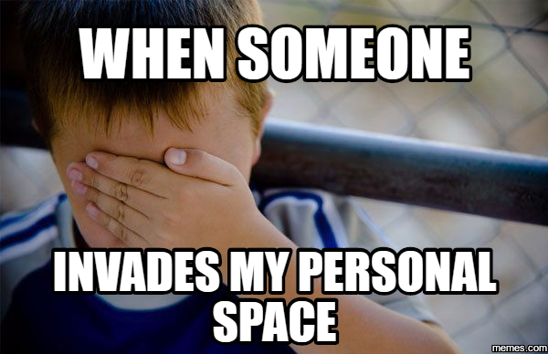 Personal Space Meme